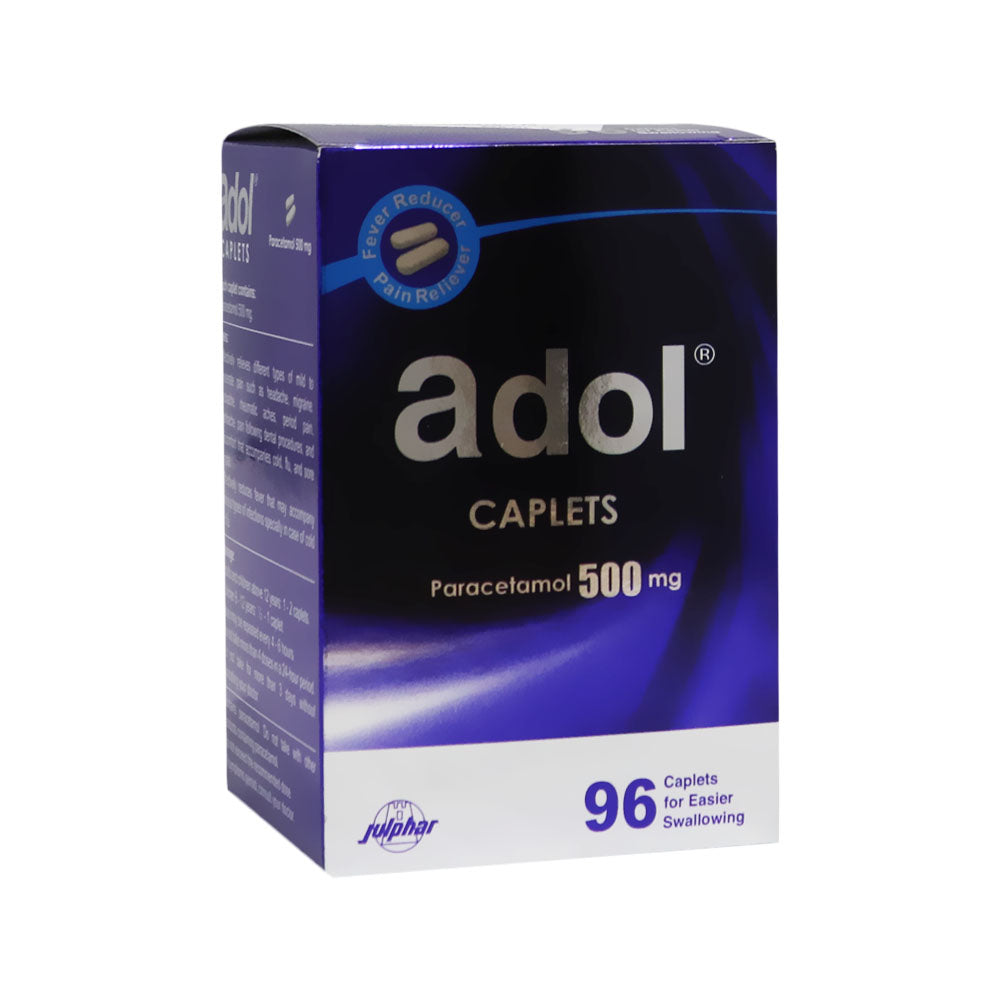 Adol 500 mg Caplets 96's – Makkah Pharmacy
