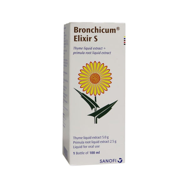 Bronchicum Elixir S Syr 100Ml – Makkah Pharmacy