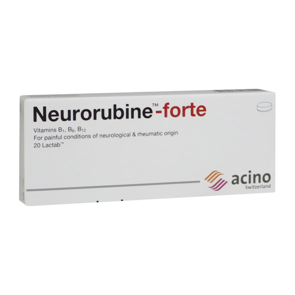 Neurorubine Forte Tab 20s – Makkah Pharmacy