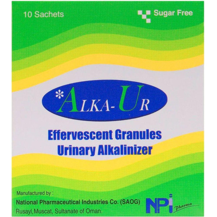 Alka-Ur Effervescent Granules Urinary Alkalinizer Sachets 10'S – Makkah ...