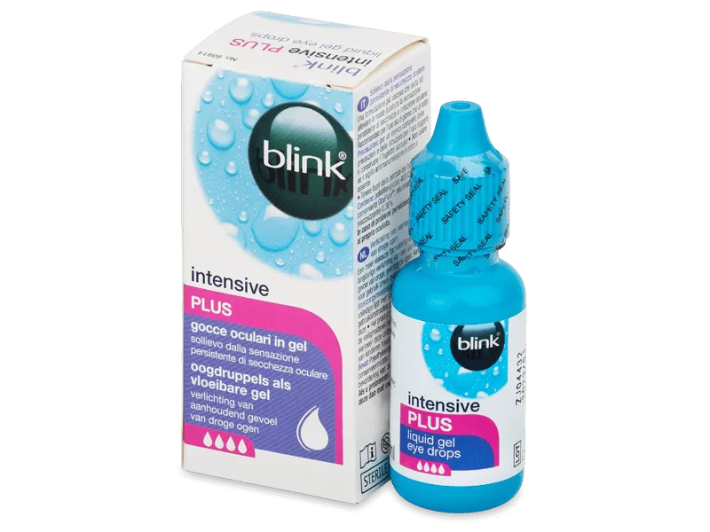 Blink Intensive Plus Gel Eye Drops 10 ml – Makkah Pharmacy