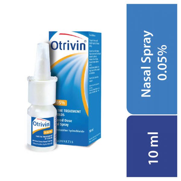 Otrivin 0.05% Children Nasal Spray 10 Ml – Makkah Pharmacy