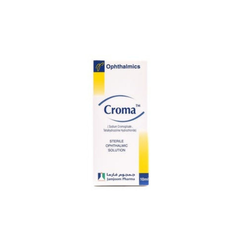 Croma Sterile Eye Drops 10ml – Makkah Pharmacy